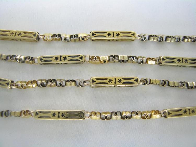 15ct Gold Georgian Chain (850A) | The Antique Jewellery Company