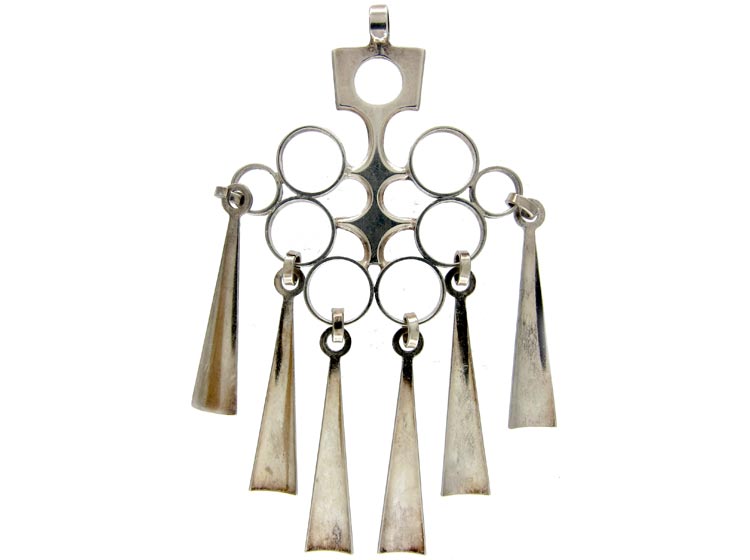 David Andersen Silver Pendant (808B) | The Antique Jewellery Company