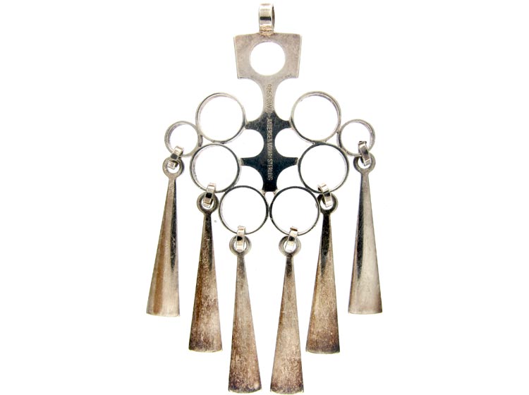 David Andersen Silver Pendant (808B) | The Antique Jewellery Company