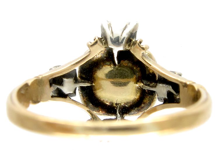 Georgian Garnet & Paste Ring (902B) | The Antique Jewellery Company