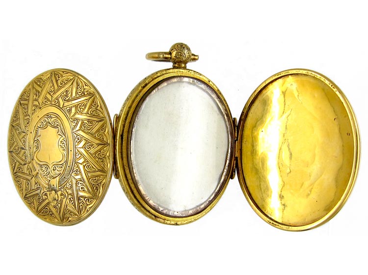 Double Sided Locket (288C) | The Antique Jewellery Company