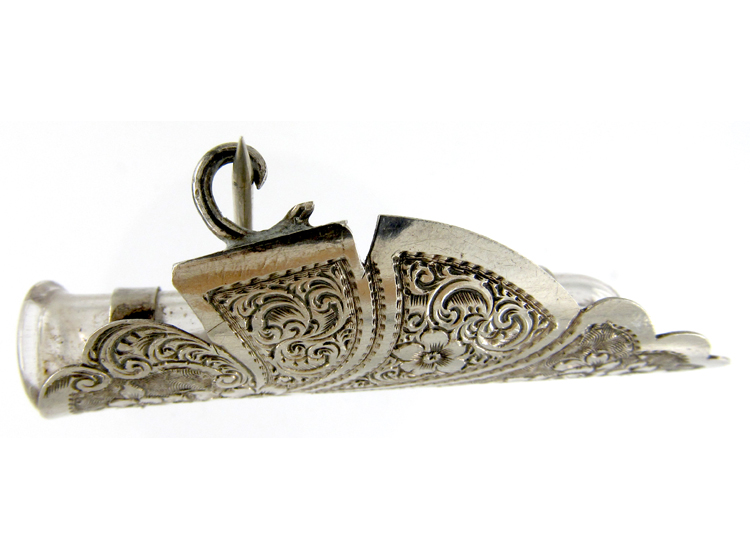 Silver Posy Holder (981C) | The Antique Jewellery Company