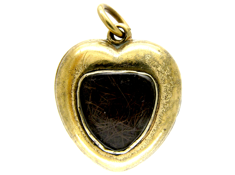 Georgian Pinchbeck Heart Locket (183D) | The Antique Jewellery Company