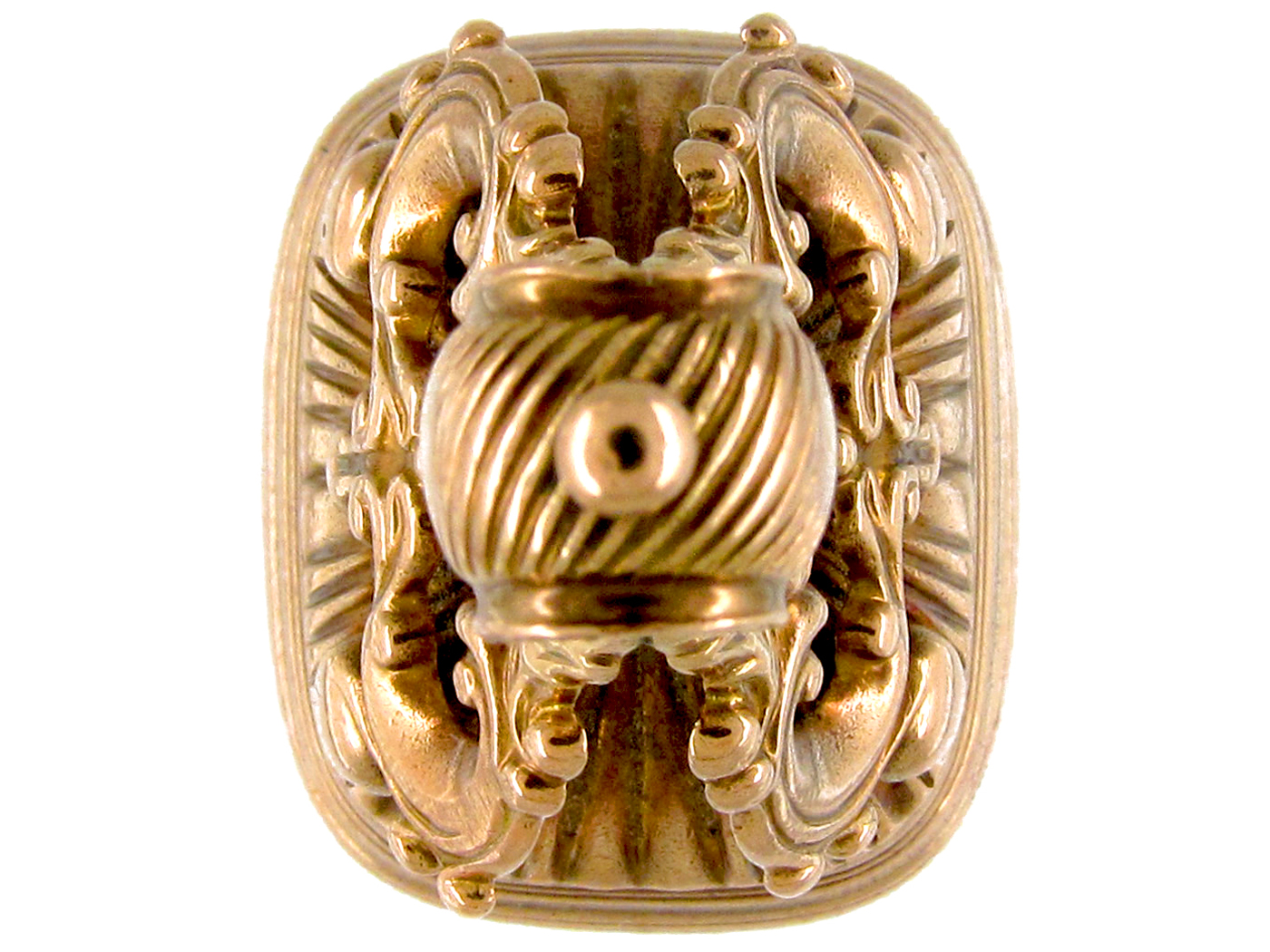 Regency Gold & Bloodstone Scrollwork Seal (182E) | The Antique ...