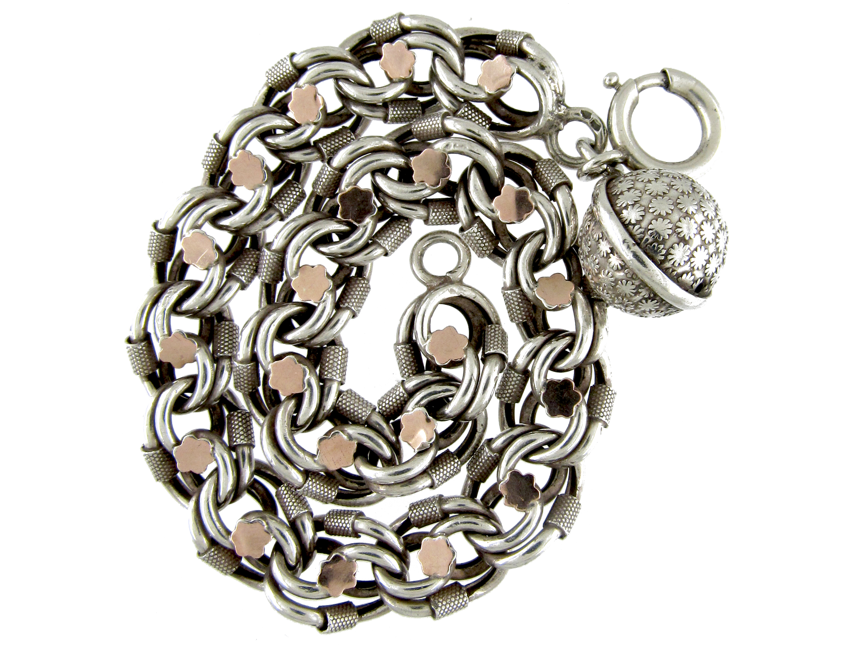 Silver & Gold Overlay Bracelet | AJC - AUS