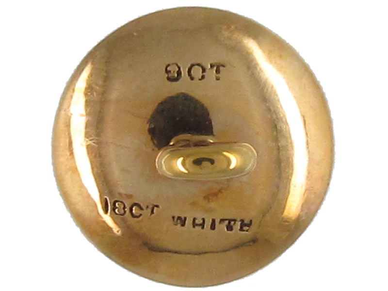 Gold Cufflinks, Buttons & Studs Set (395E) | The Antique Jewellery Company