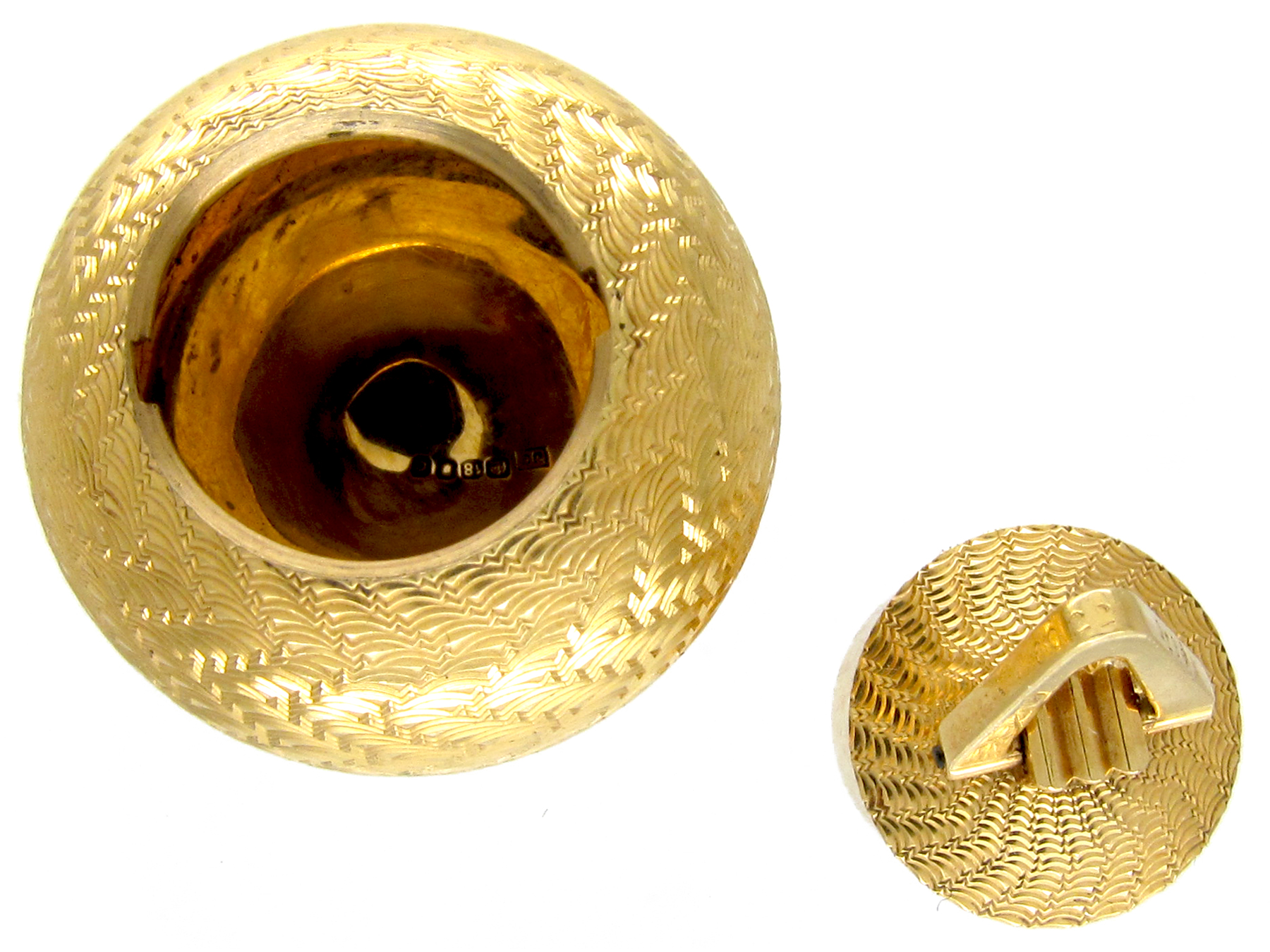 Cartier 18ct Gold Pomander Pendant (513E) | The Antique Jewellery Company