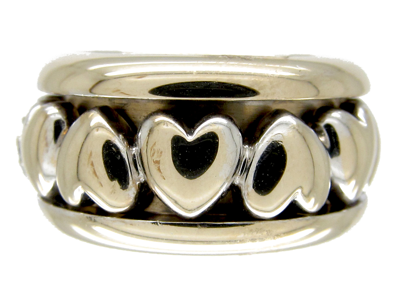 Piaget 18ct White Gold & Diamond Heart Ring | AJC - AUS