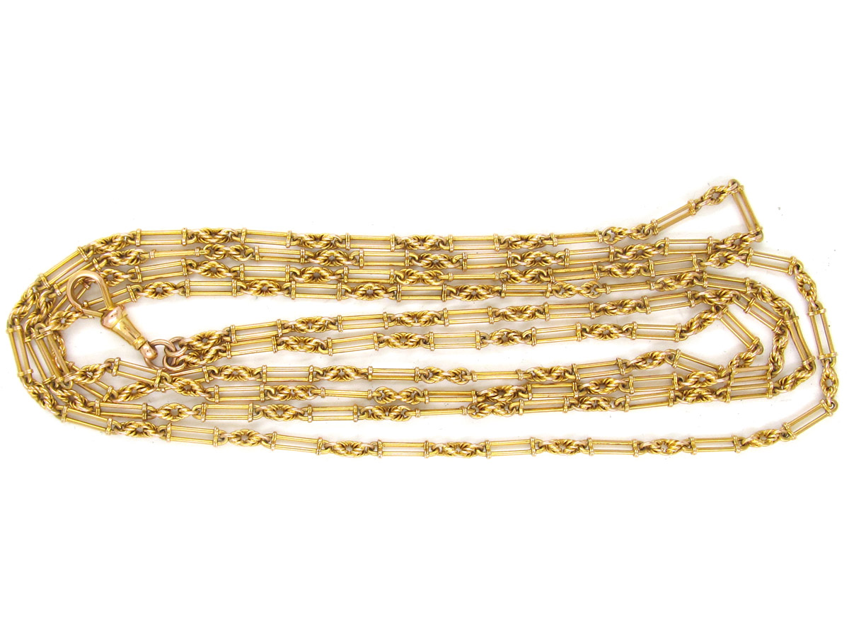 9ct Victorian Chain (710E) | The Antique Jewellery Company