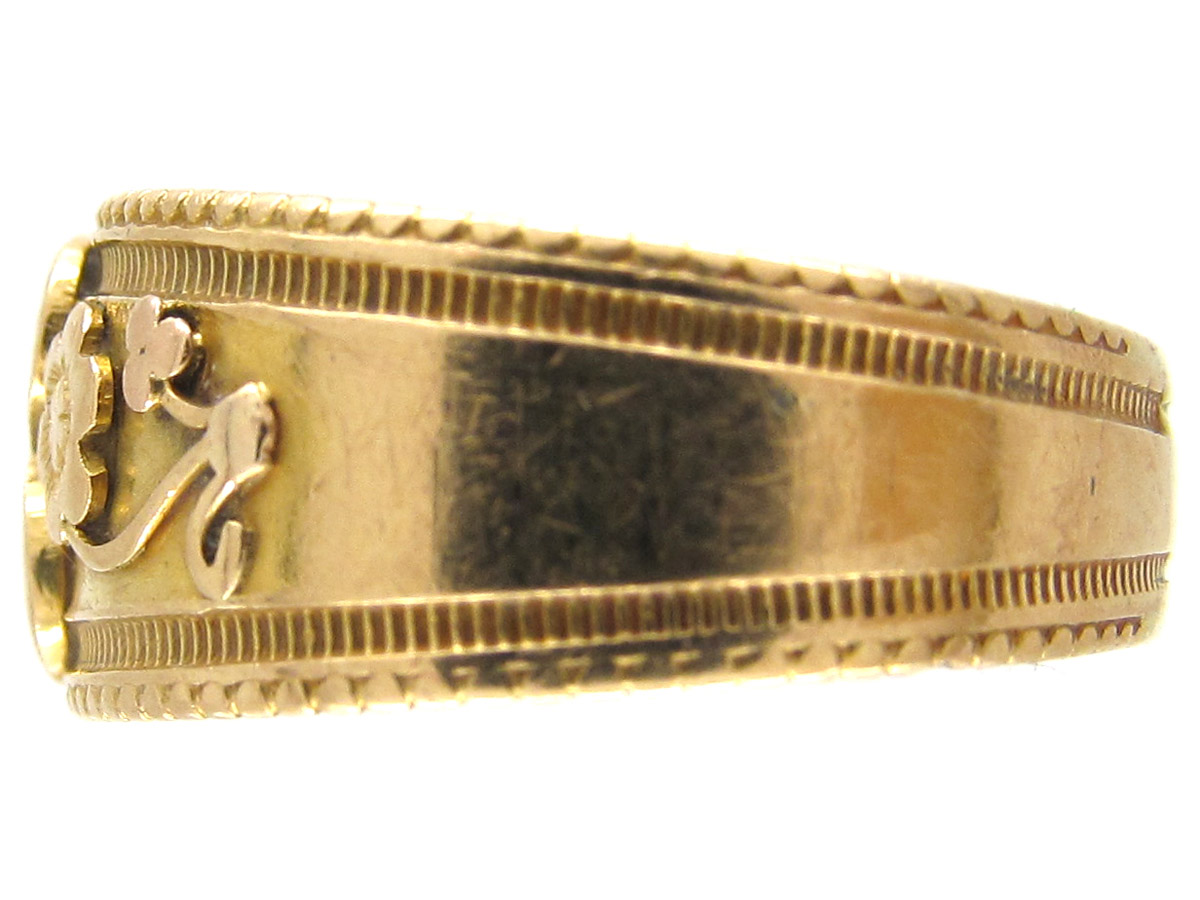 Victorian Diamond Flower Ring (324F) | The Antique Jewellery Company