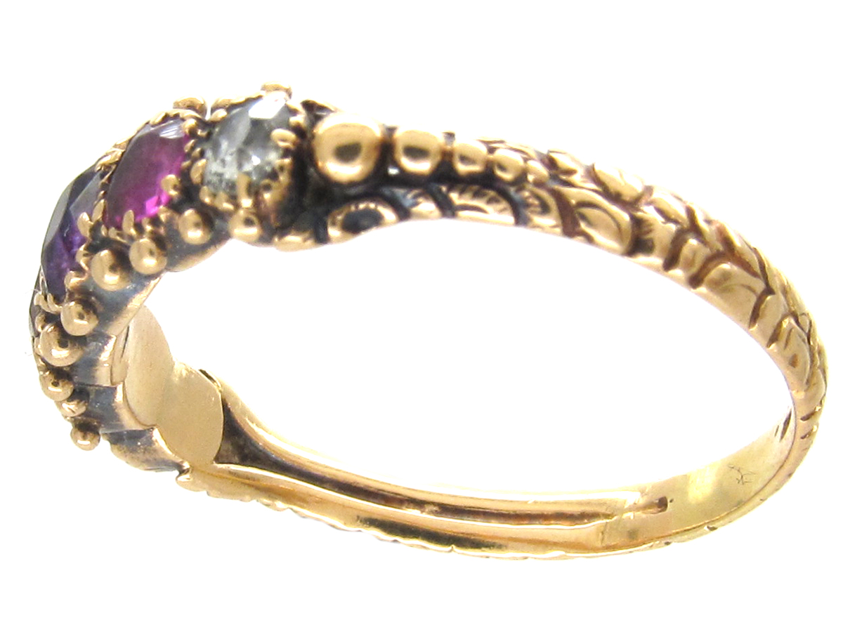 Georgian Regard Ring (814F) | The Antique Jewellery Company