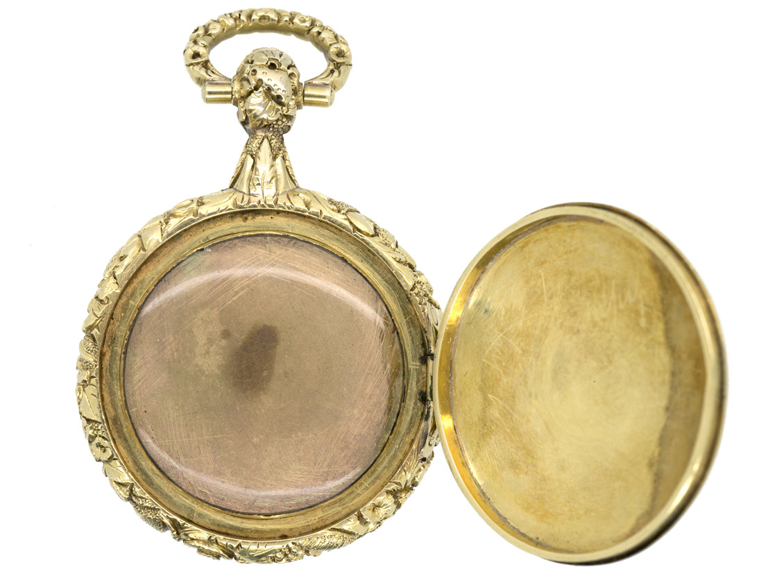 Georgian 18ct Gold Vinaigrette Locket (309G) | The Antique Jewellery ...