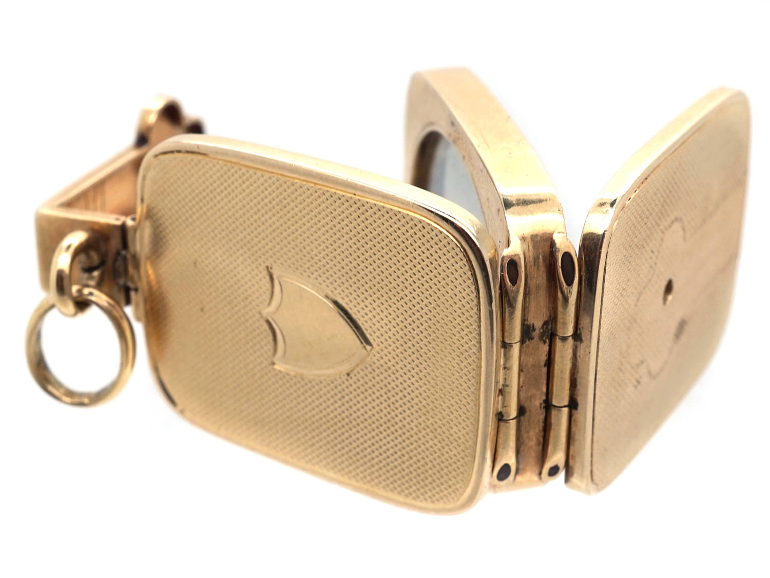 Victorian 15ct Gold Four Compartment Locket (796G) | The Antique ...