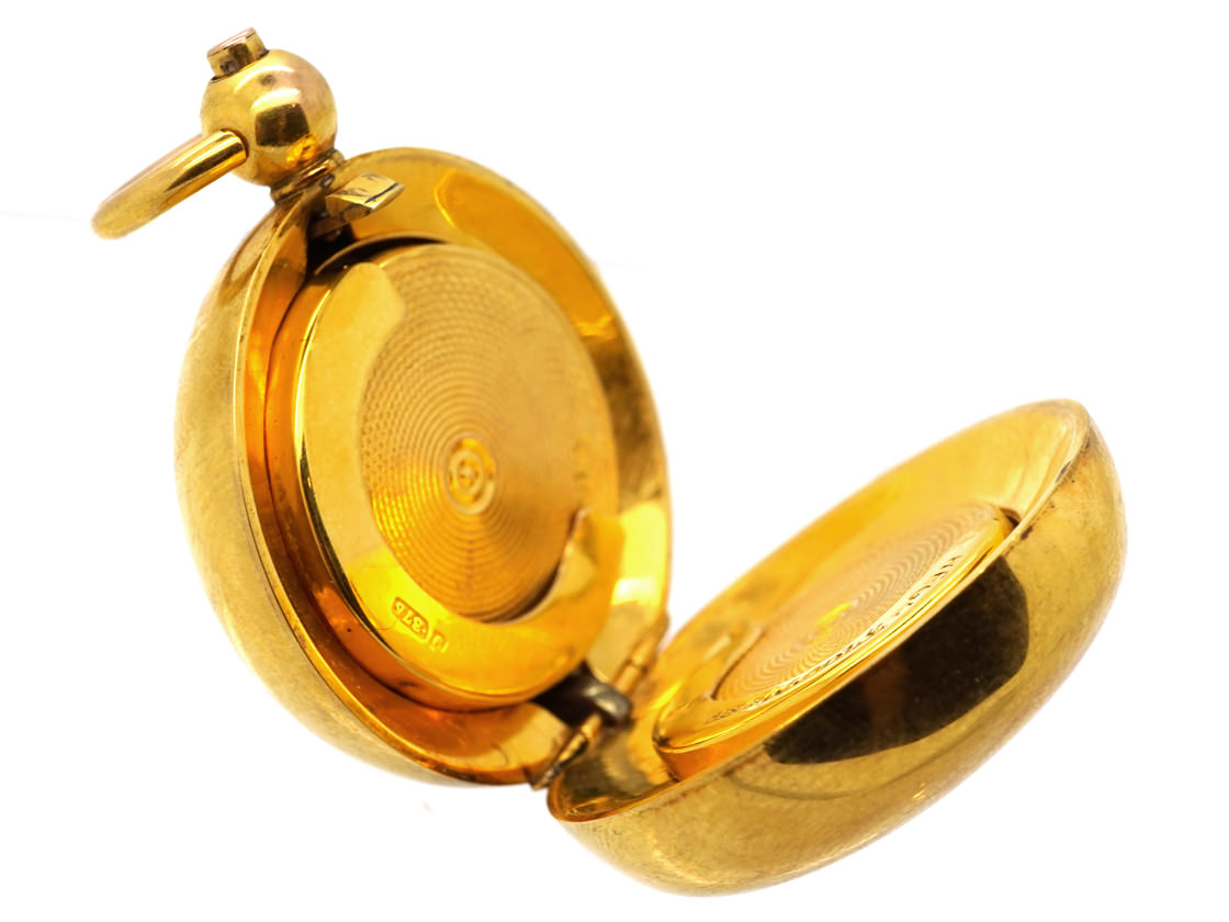 Edwardian 9ct Gold Sovereign Case Pendant (522H) | The Antique ...