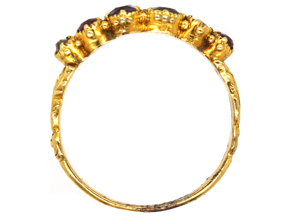 Regency 15ct Gold Regard Ring (218/J) | The Antique Jewellery Company