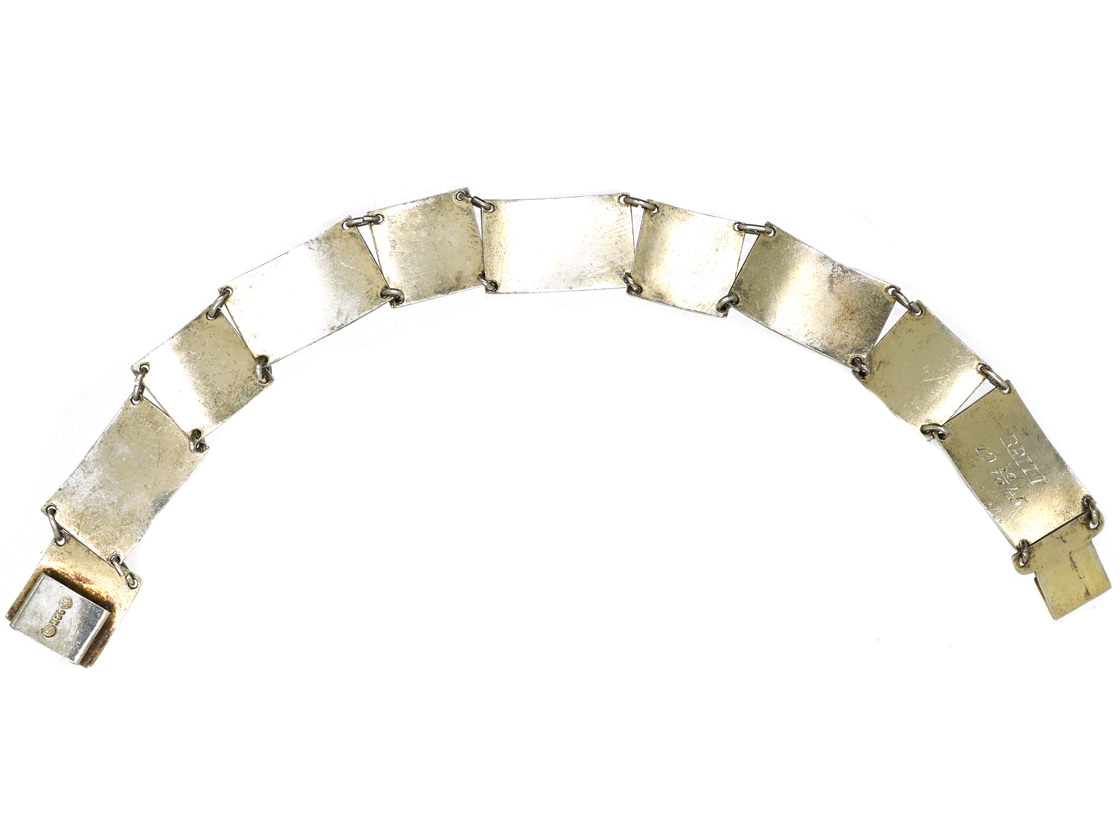 Silver & Enamel Scandinavian Scenes Bracelet by Ottar Hval (425K) | The ...