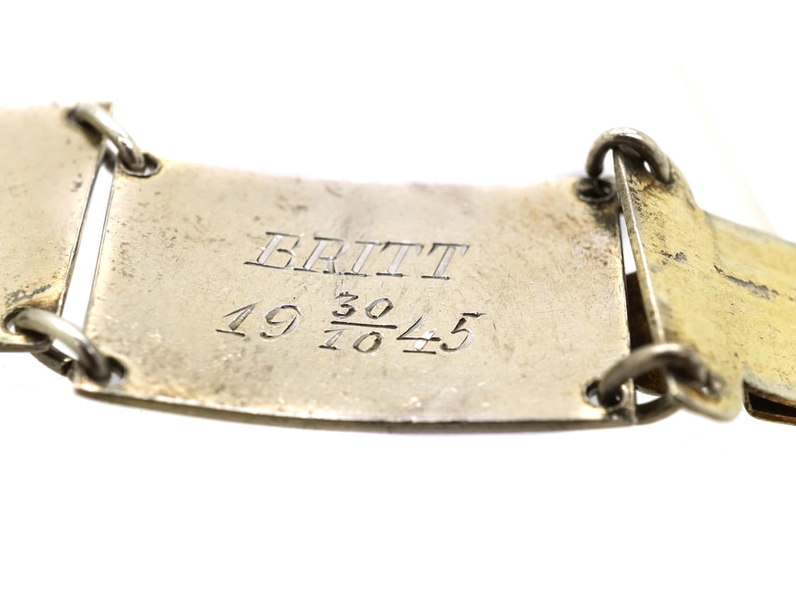 Silver & Enamel Scandinavian Scenes Bracelet by Ottar Hval (425K) | The ...