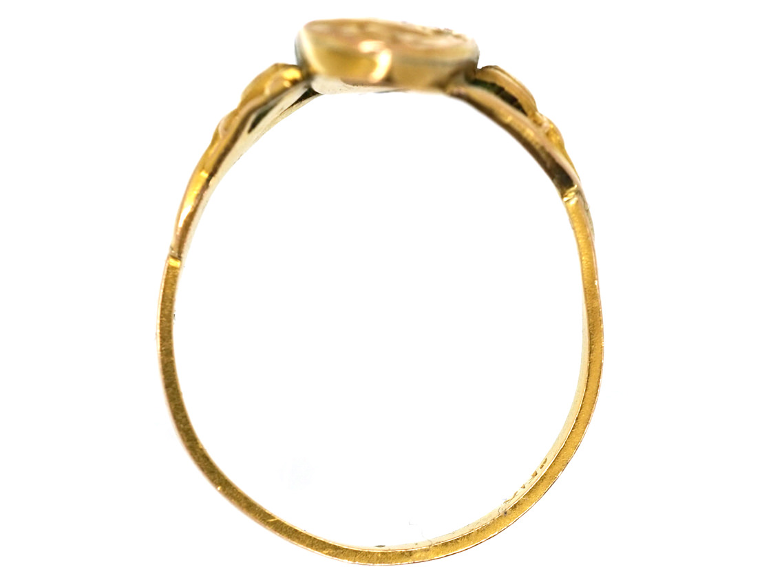 French Rolled Gold Art Nouveau Ring (57C/OJ) | The Antique Jewellery ...