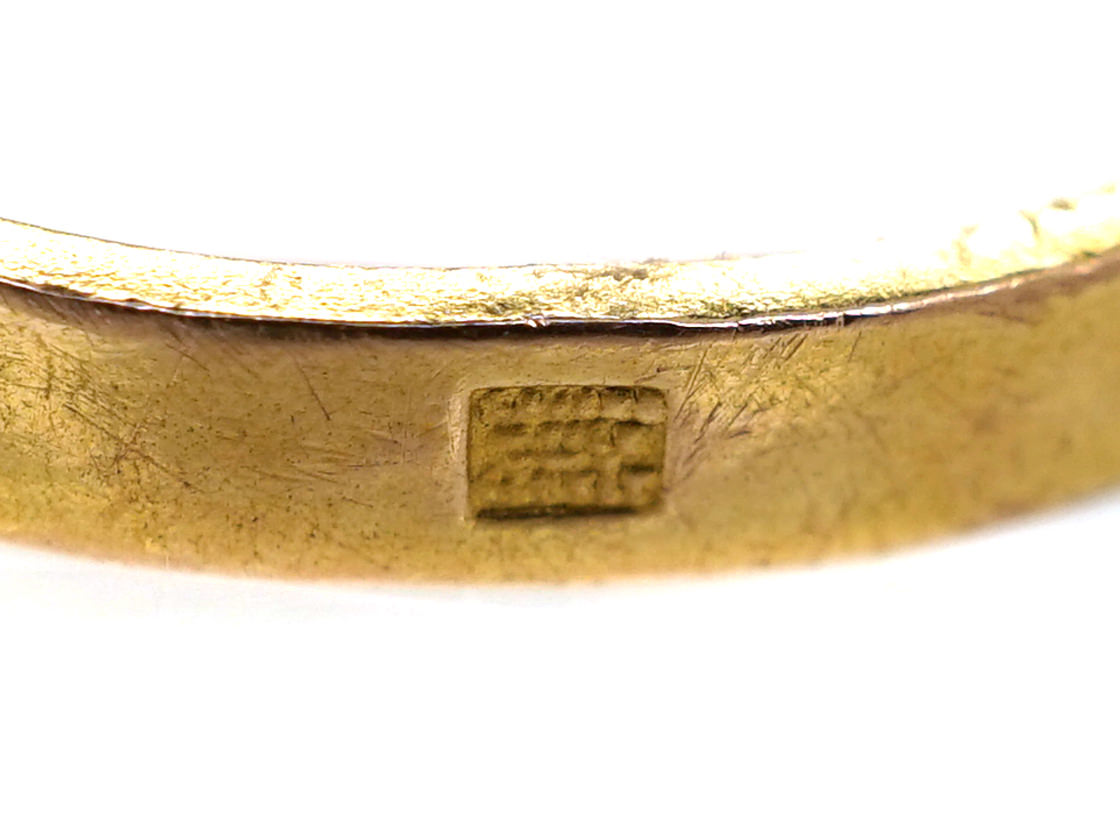 French Rolled Gold Art Nouveau Ring (57C/OJ) | The Antique Jewellery ...