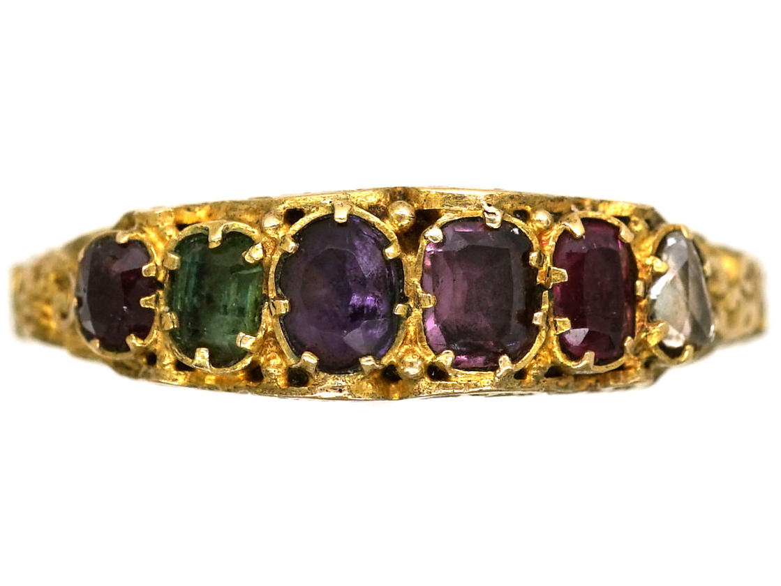 15ct Gold Regency "Regard" Ring (897L) | The Antique Jewellery Company