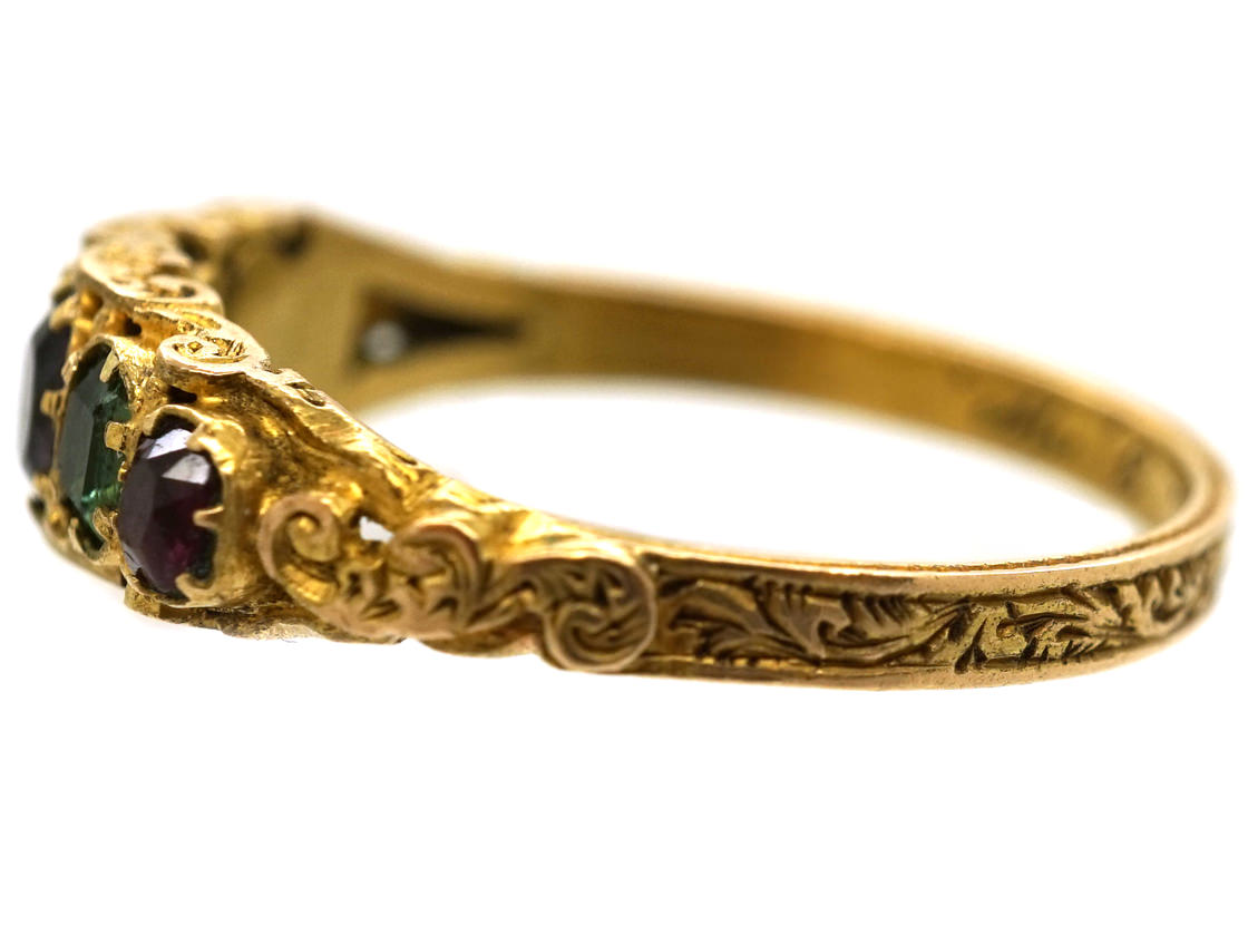 15ct Gold Regency "Regard" Ring (897L) | The Antique Jewellery Company
