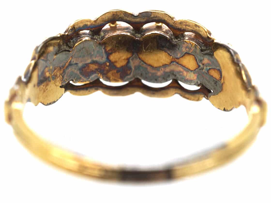 Regency 15ct Gold Regard Ring (711M) | The Antique Jewellery Company