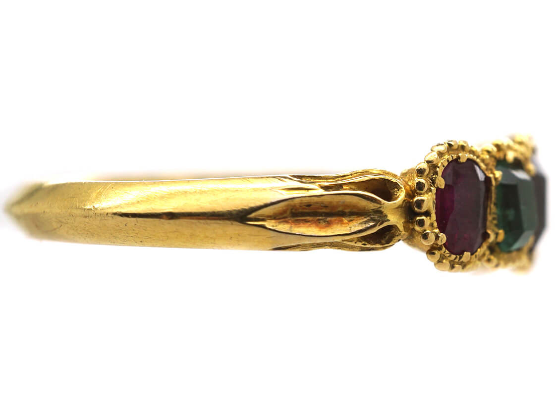 Regency 18ct Gold Regard Ring (150N) | The Antique Jewellery Company