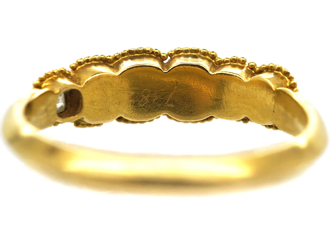 Regency 18ct Gold Regard Ring (150N) | The Antique Jewellery Company