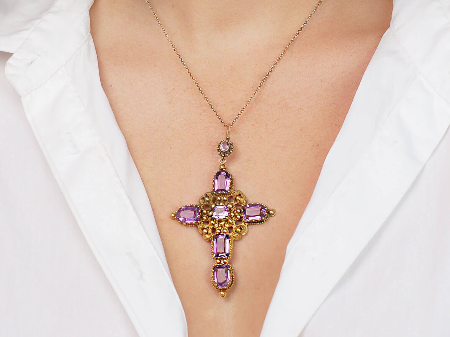 The Allure Of Georgian Crosses | The Antique Jewellery Company