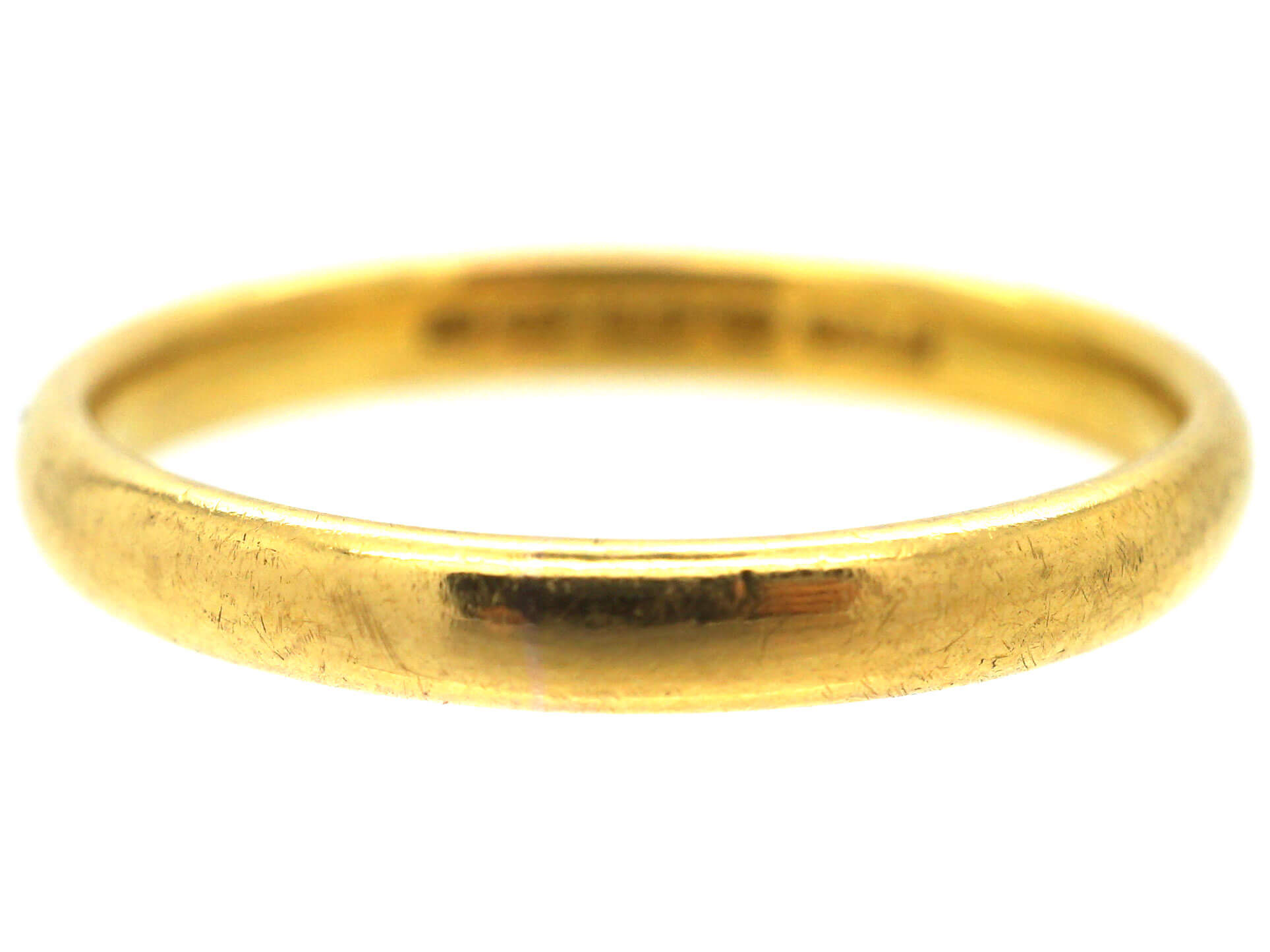 22ct Gold Wedding Ring (299/O) | The Antique Jewellery Company