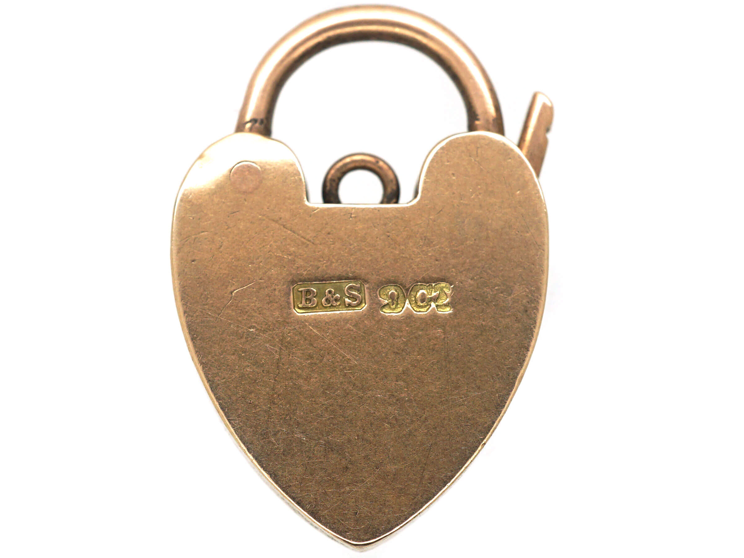 Edwardian 9ct Gold Padlock (451N) | The Antique Jewellery Company