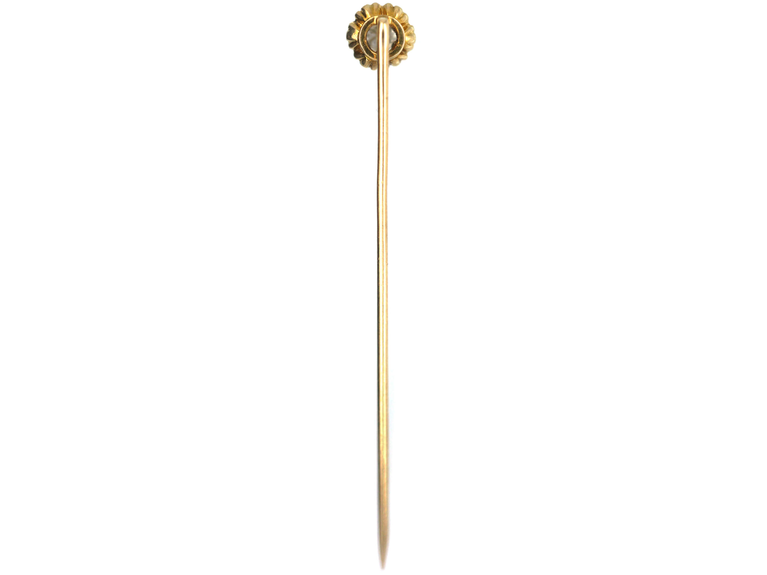 Victorian 18ct Gold Single Old Mine Cut Diamond Stick pin (363/O) | The ...