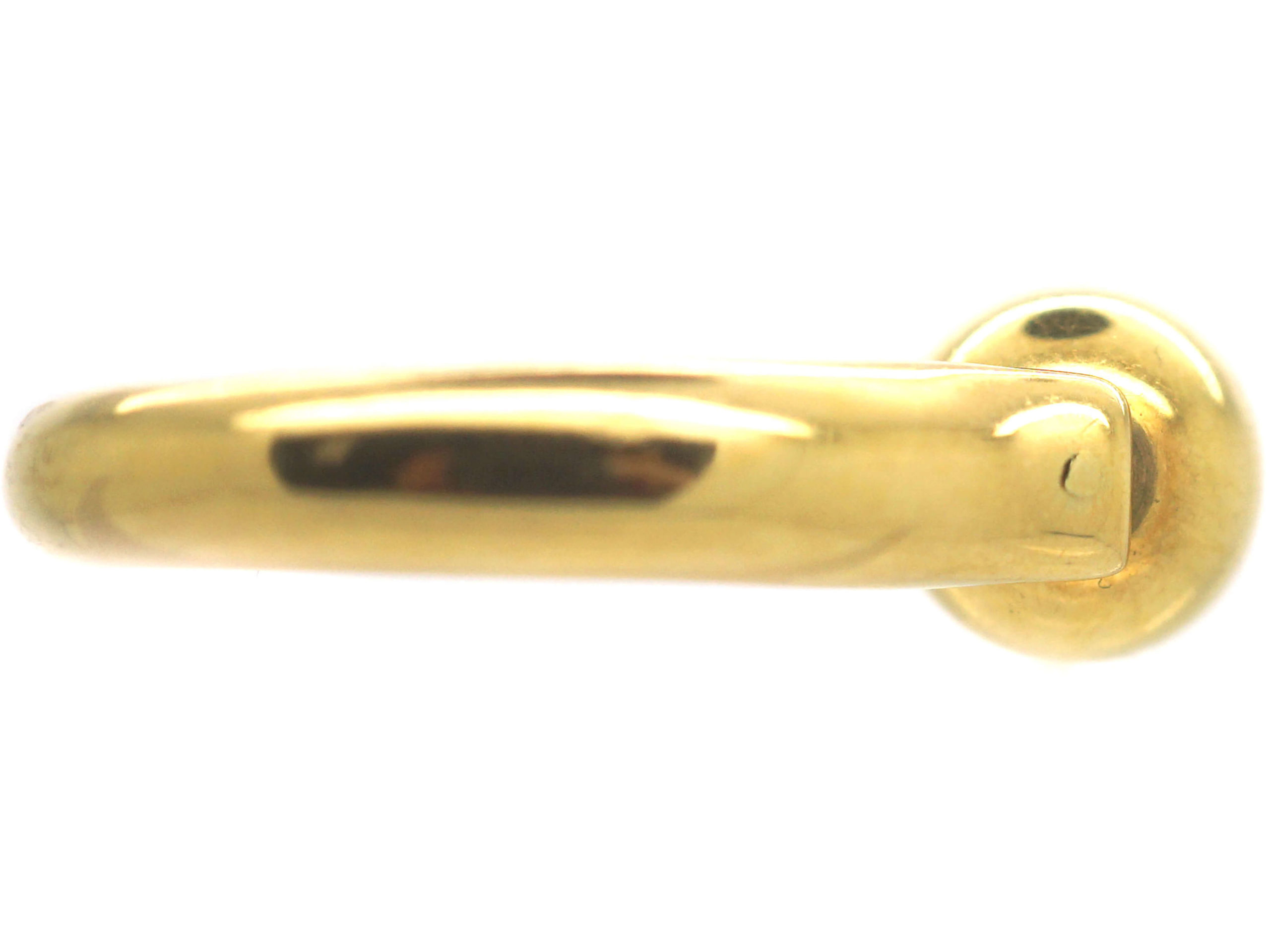 18ct Gold Revolving Sphere Ring (335P) | The Antique Jewellery Company