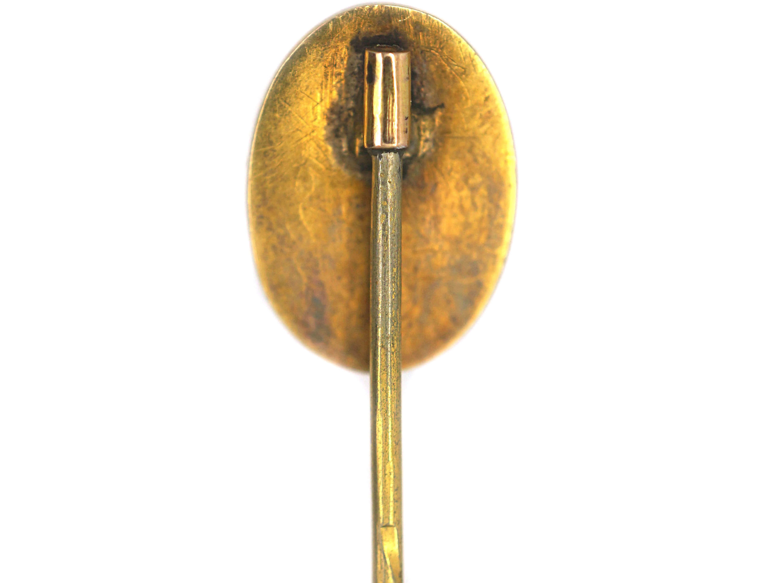 Victorian 15ct Gold Tie Pin set with a Diamond (492P) | The Antique ...