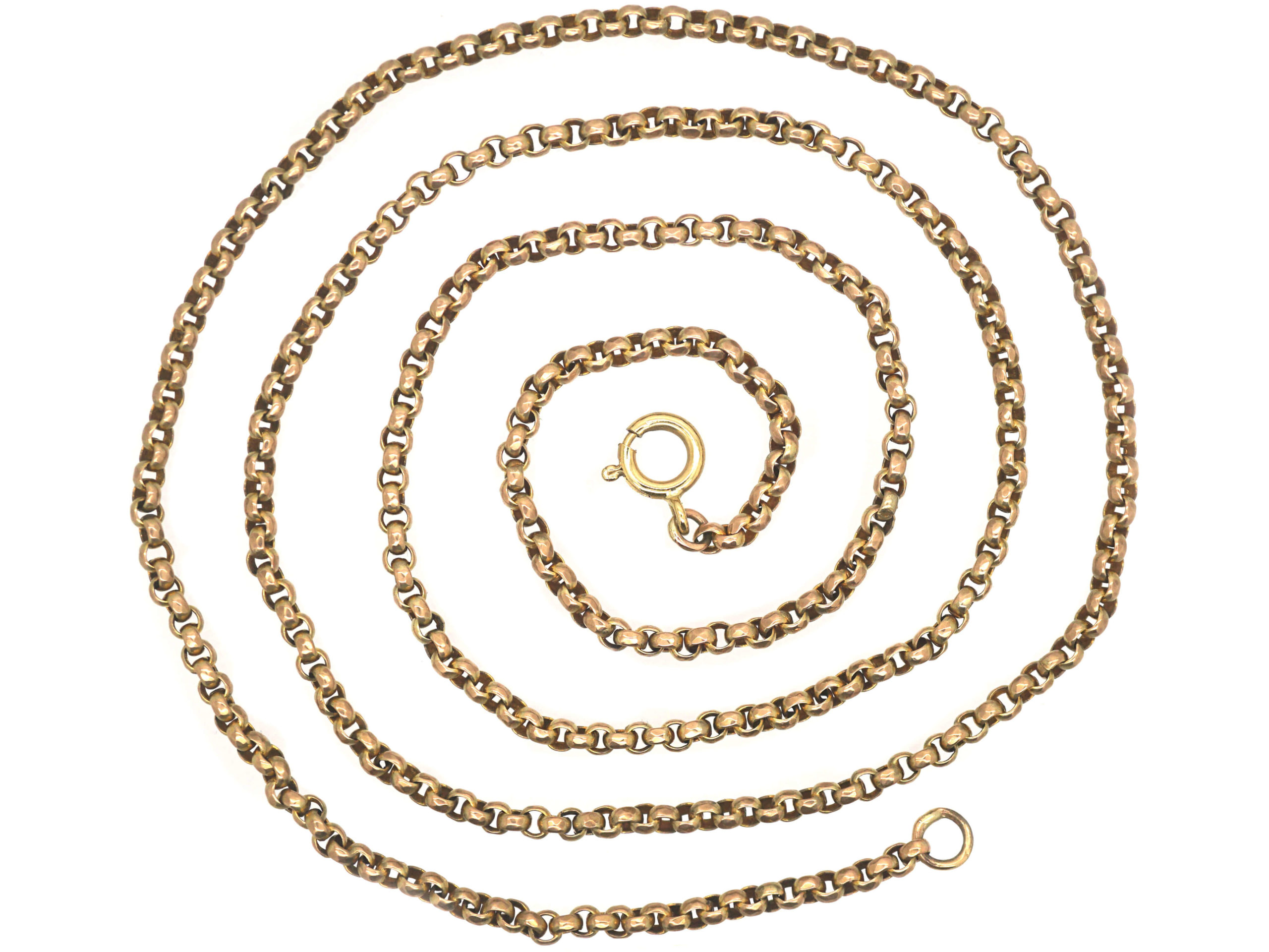 Victorian 9ct Gold Medium Length Chain (226P) | The Antique Jewellery ...