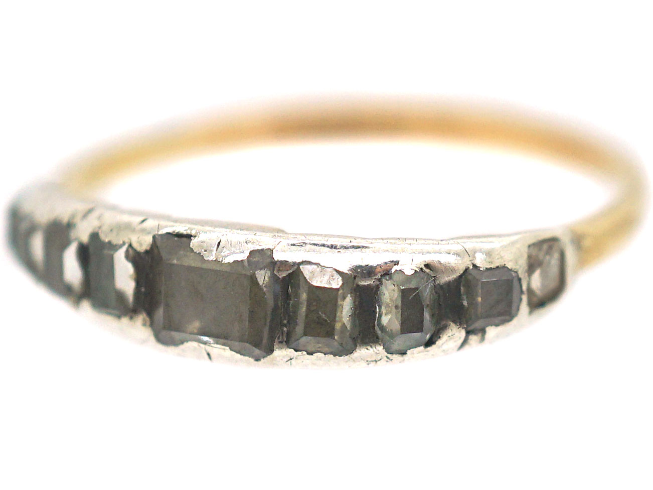 Georgian Table Cut Diamond Ring (600P) | The Antique Jewellery Company