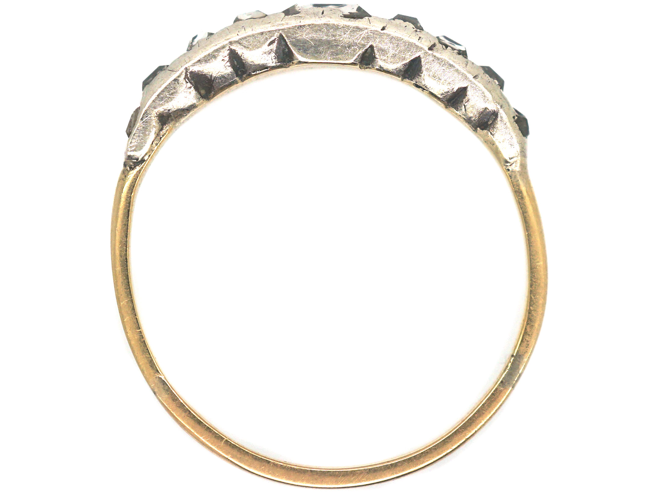 Georgian Table Cut Diamond Ring (600P) | The Antique Jewellery Company