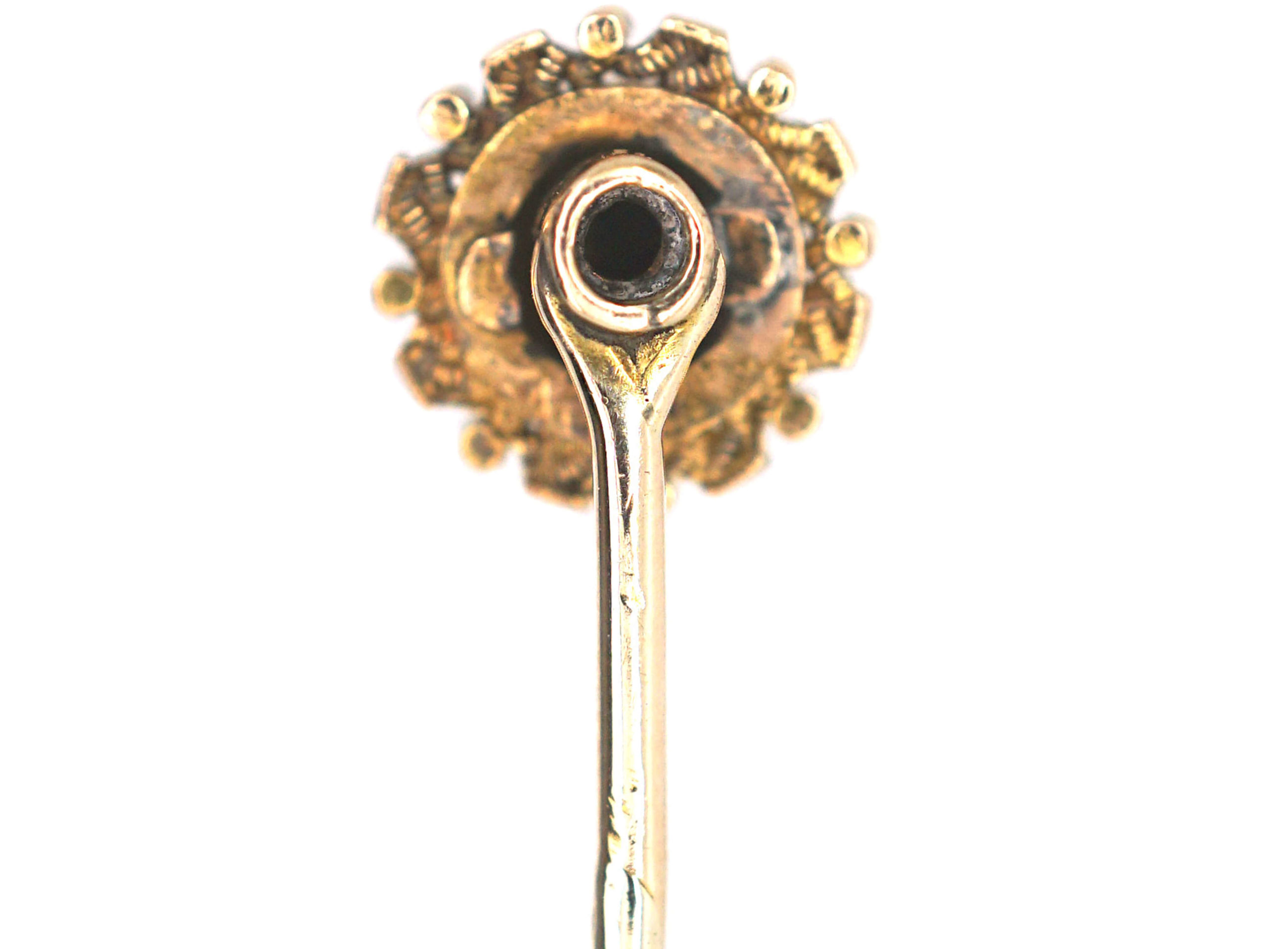 Victorian 15ct Gold Round Tie Pin set with a Diamond (604P) | The ...