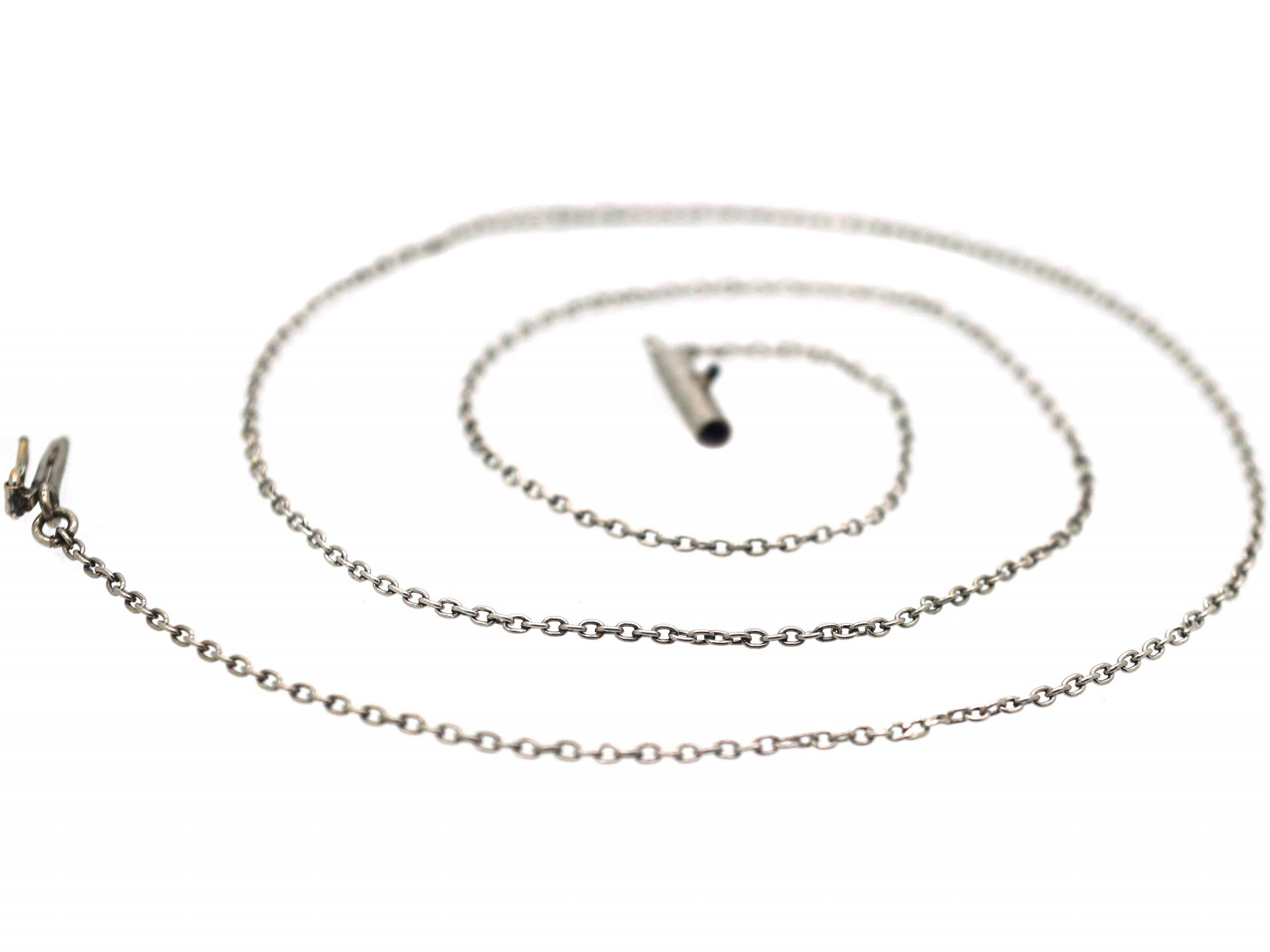 Platinum Trace Link Chain (147R) | The Antique Jewellery Company