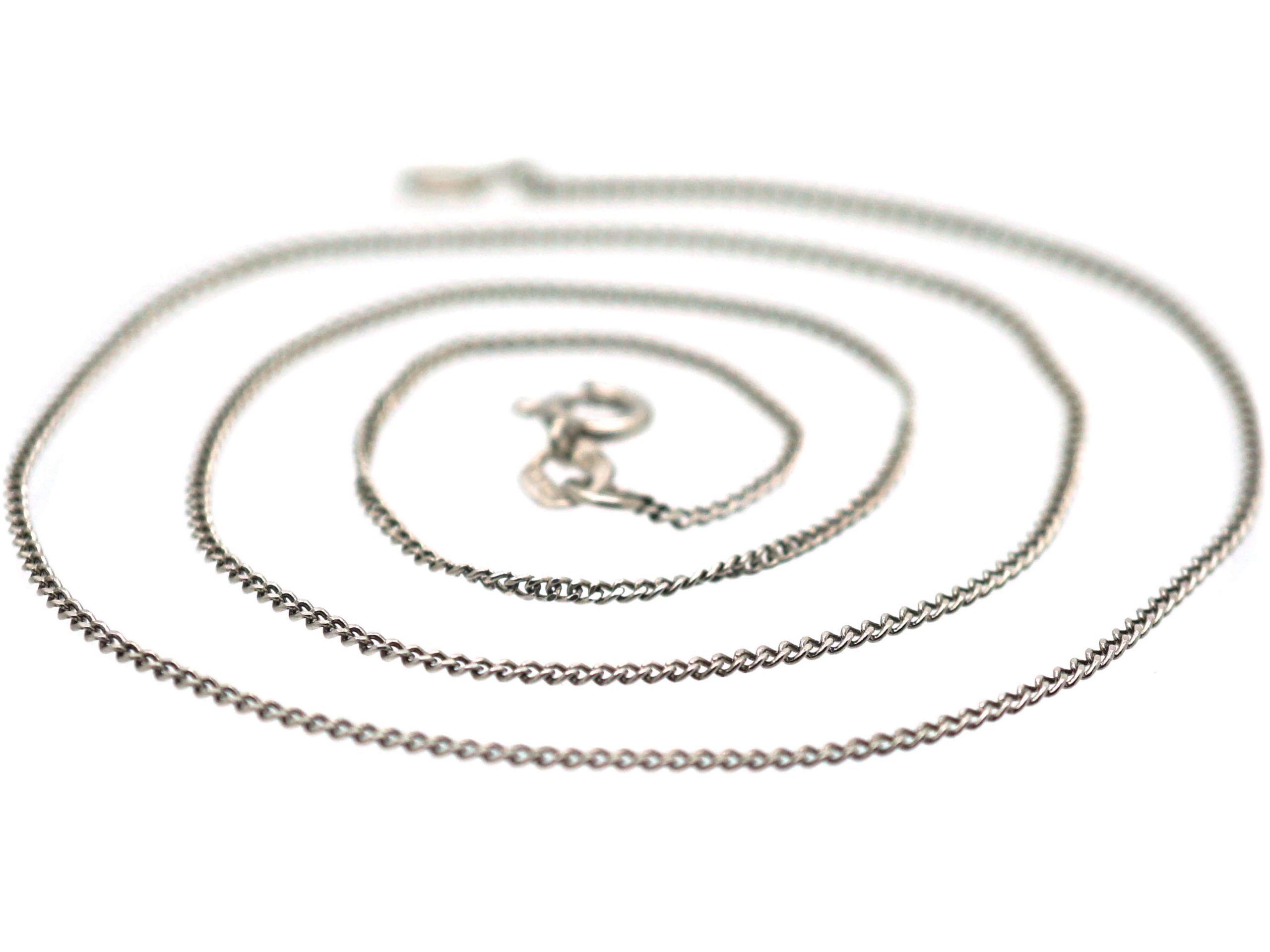 Platinum Trace Link Chain (149R) | The Antique Jewellery Company