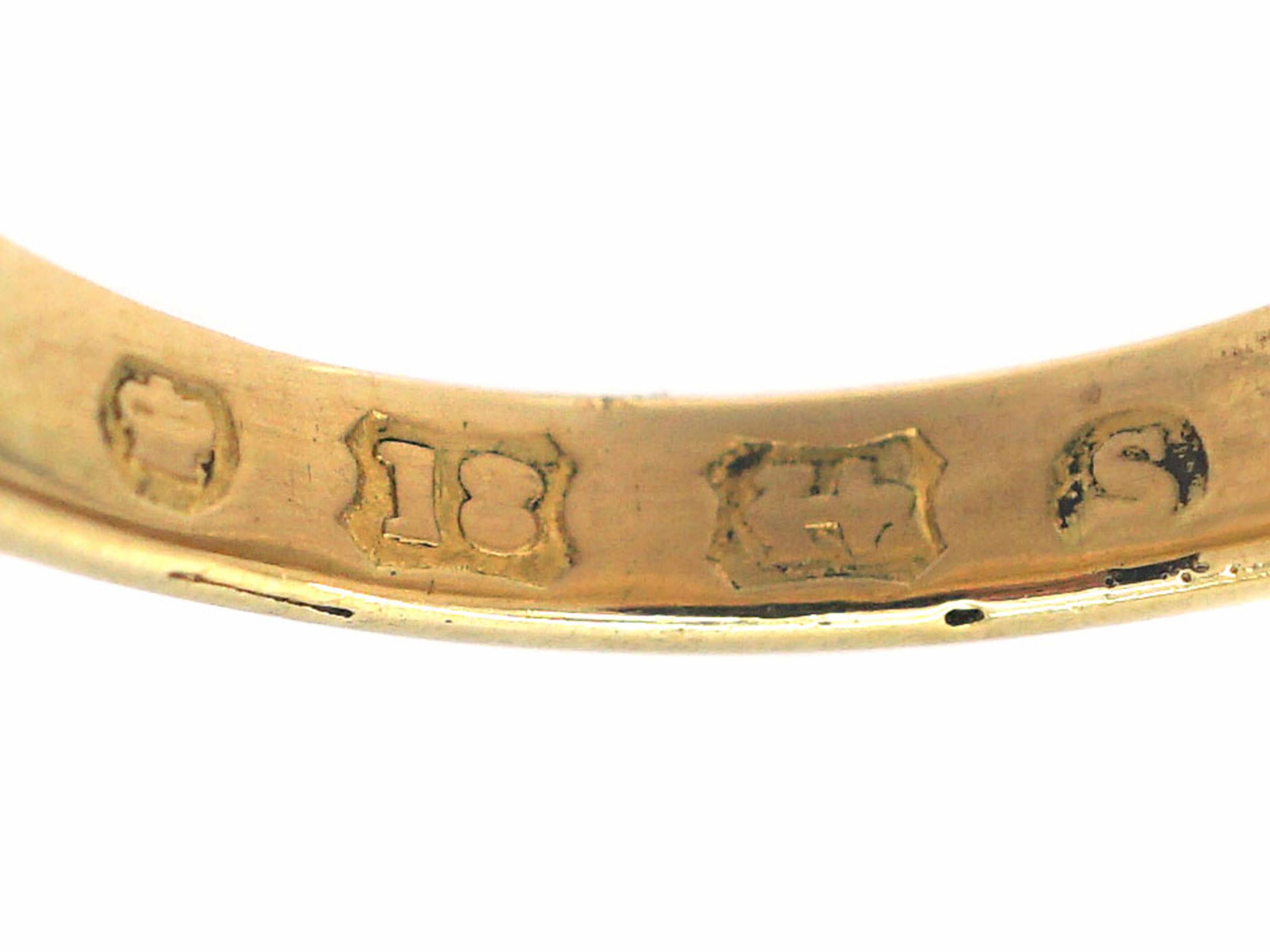 Victorian 18ct Acrostic Gold Ring that Spells Love (284R) | The Antique ...