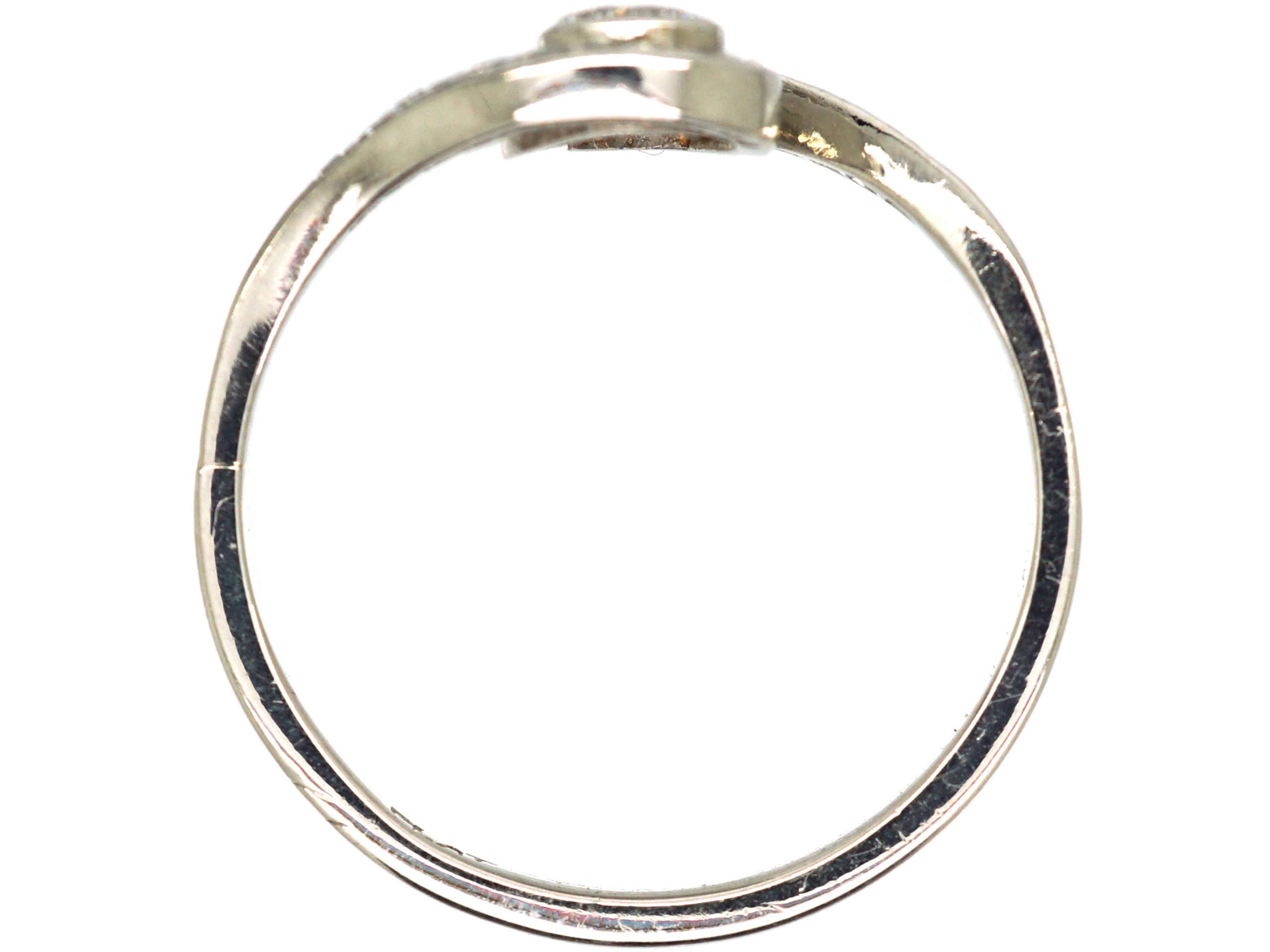 Art Deco Platinum & Diamond Catherine Wheel Design Ring (146S) | The ...