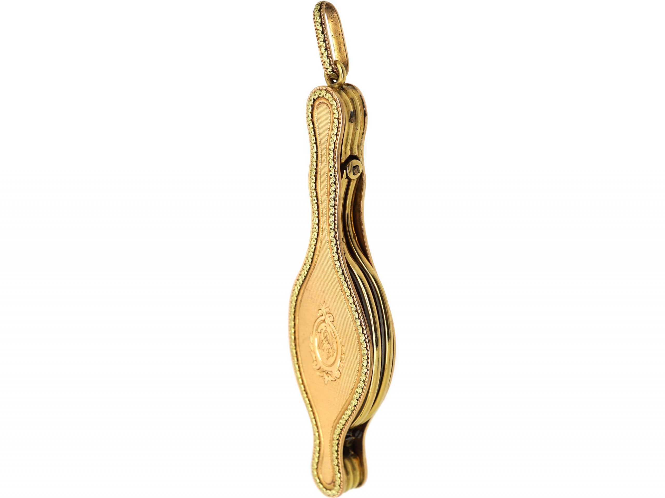 19th Century French 18ct Two Colour Gold Lorgnettes (118S) | The ...