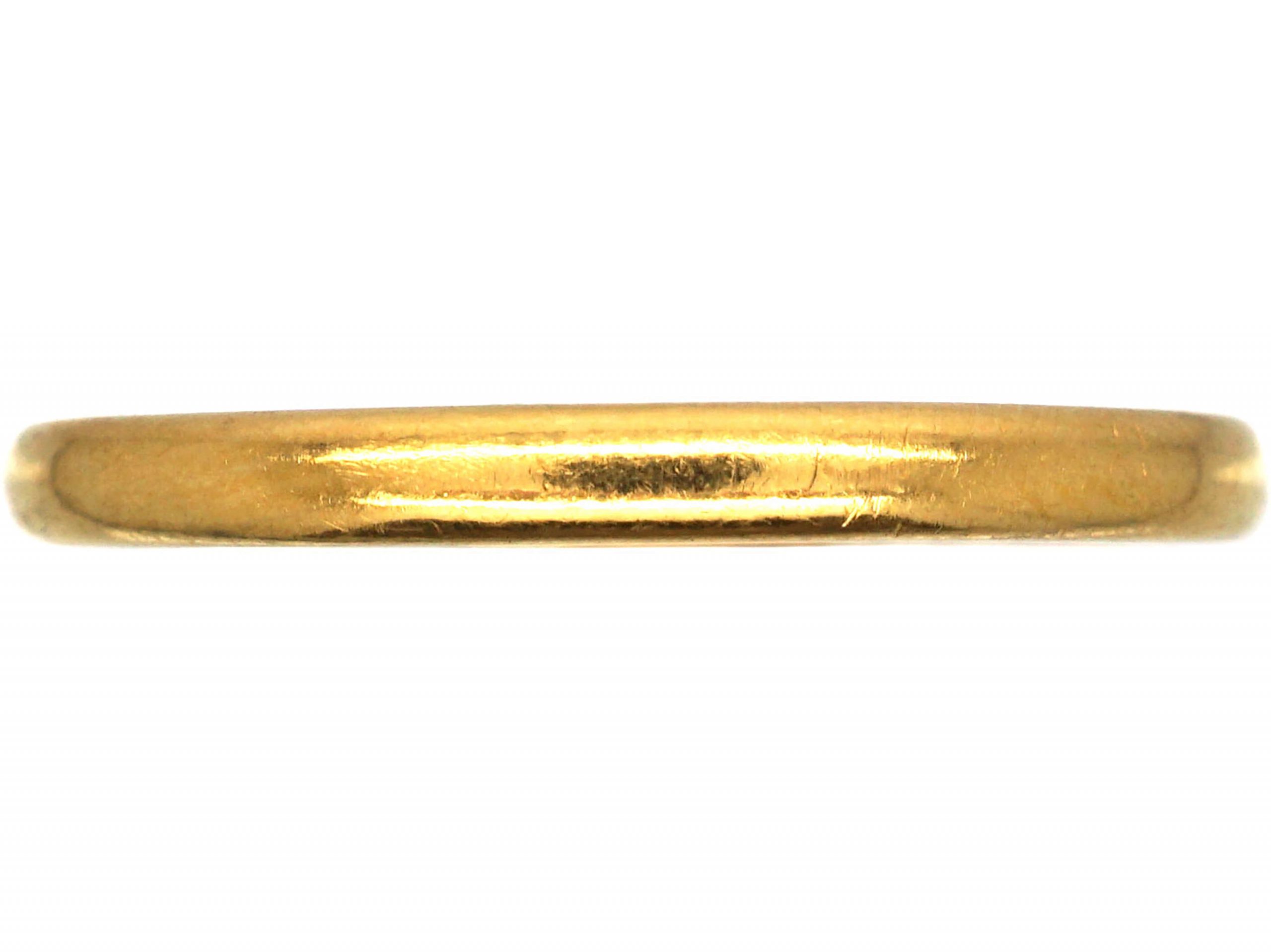 22ct Gold Narrow Wedding Ring by Charles Green & Sons (299S) | The ...