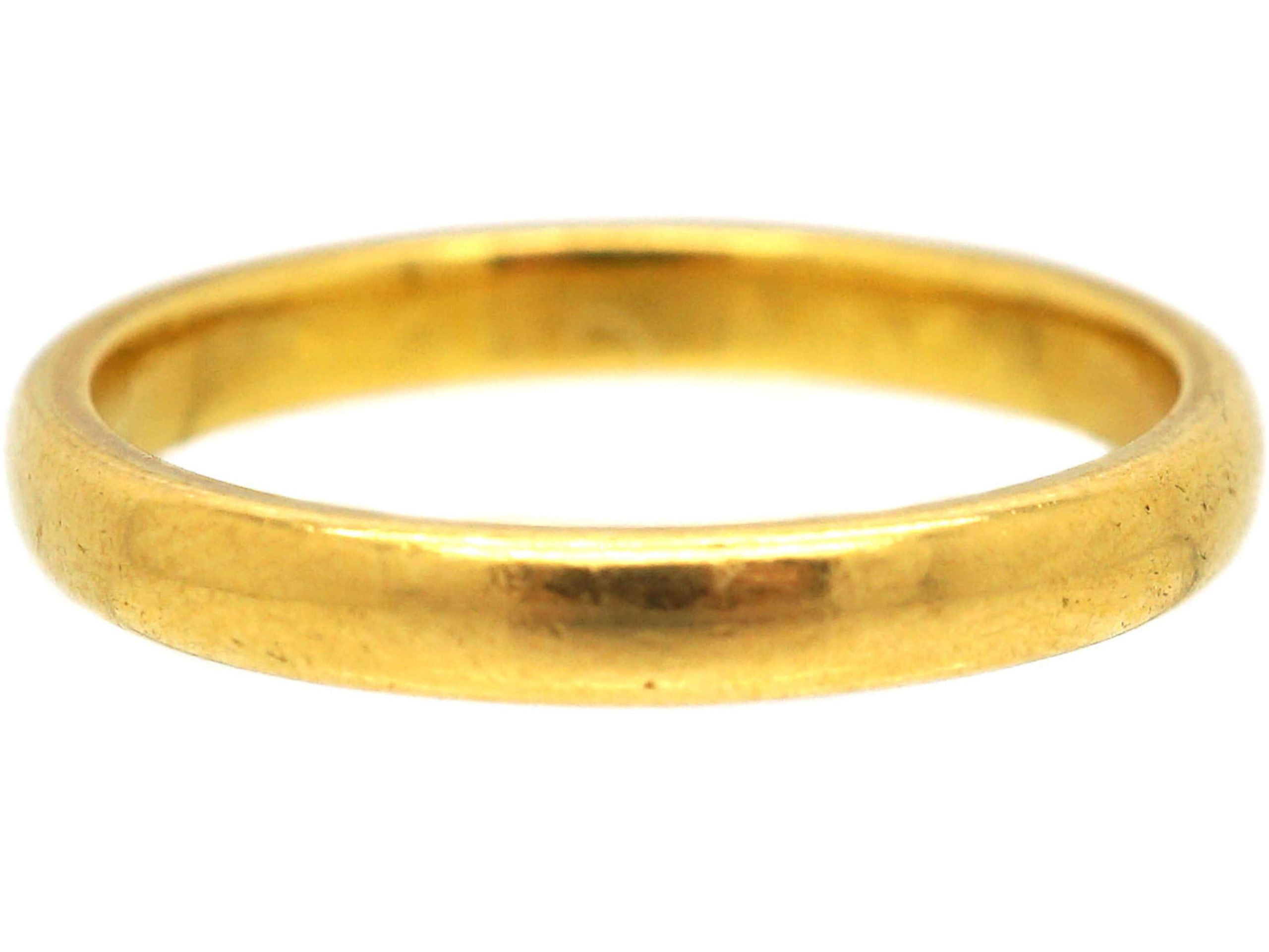 Early 20th Century 22ct Gold Wedding Ring (906R (previously 299 S ...