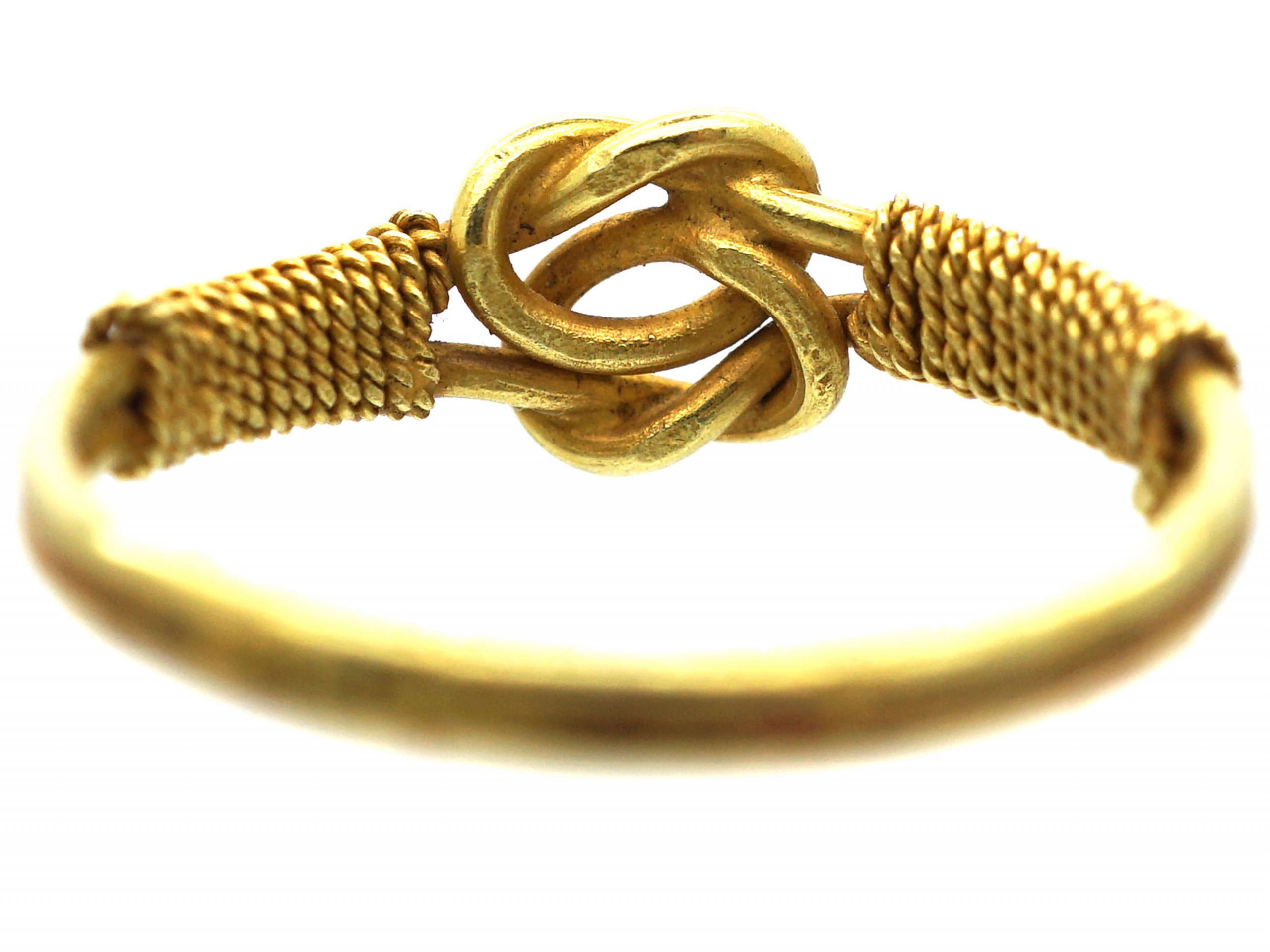 Regency 18ct Gold Knot Ring (529S/PR) | The Antique Jewellery Company