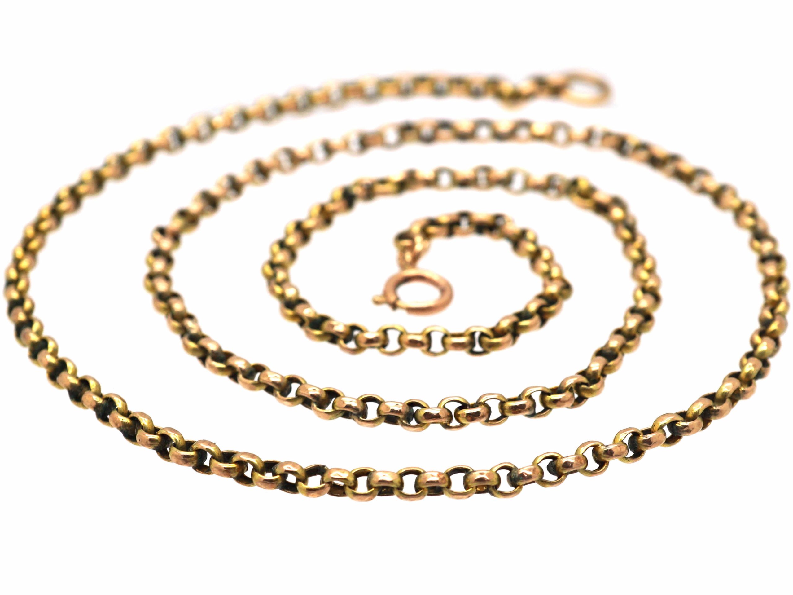 Victorian 9ct Gold Chain (194T) | The Antique Jewellery Company