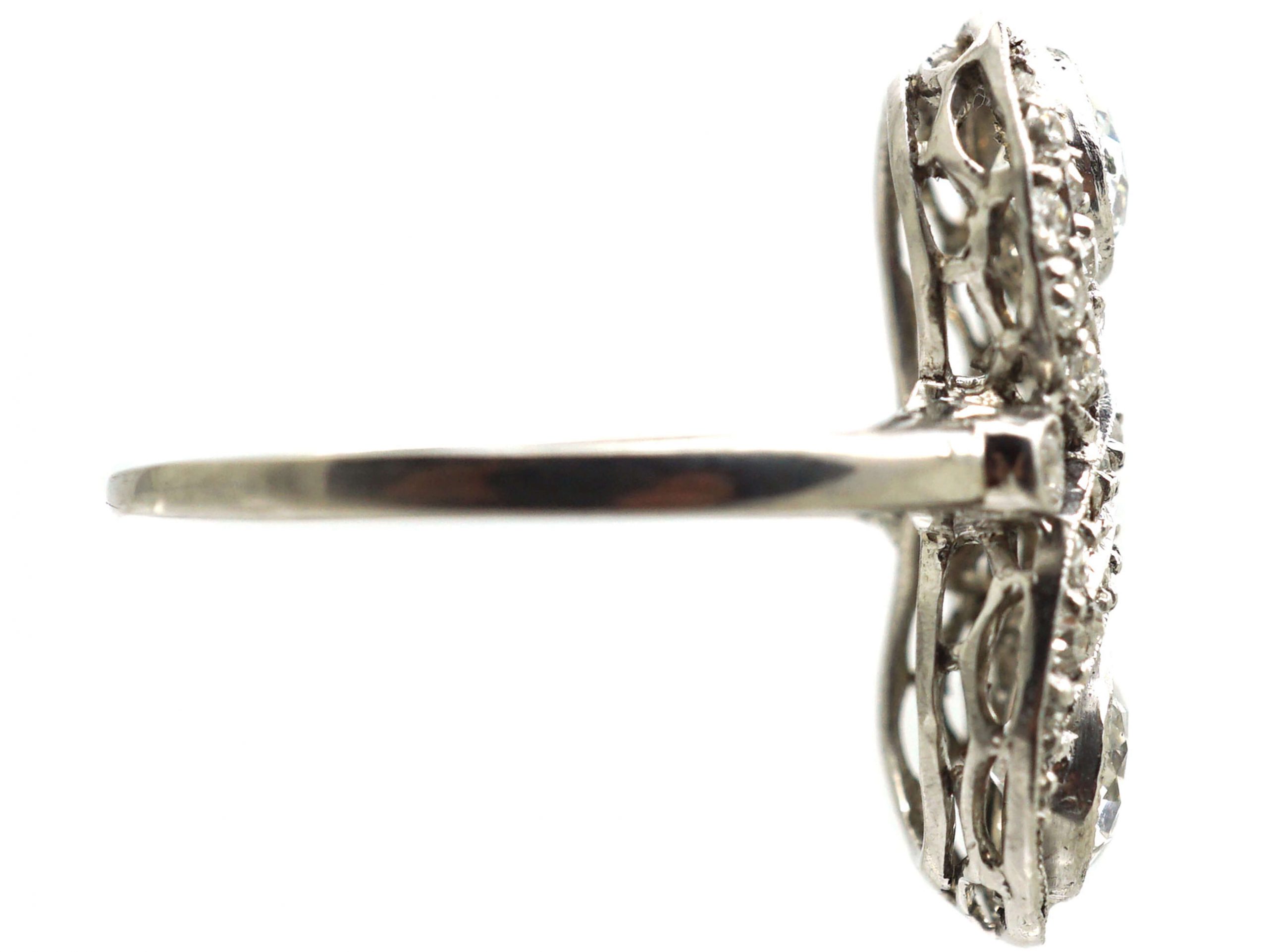 Art Deco Platinum Figure of Eight Ring set with Diamonds (945T) | The ...