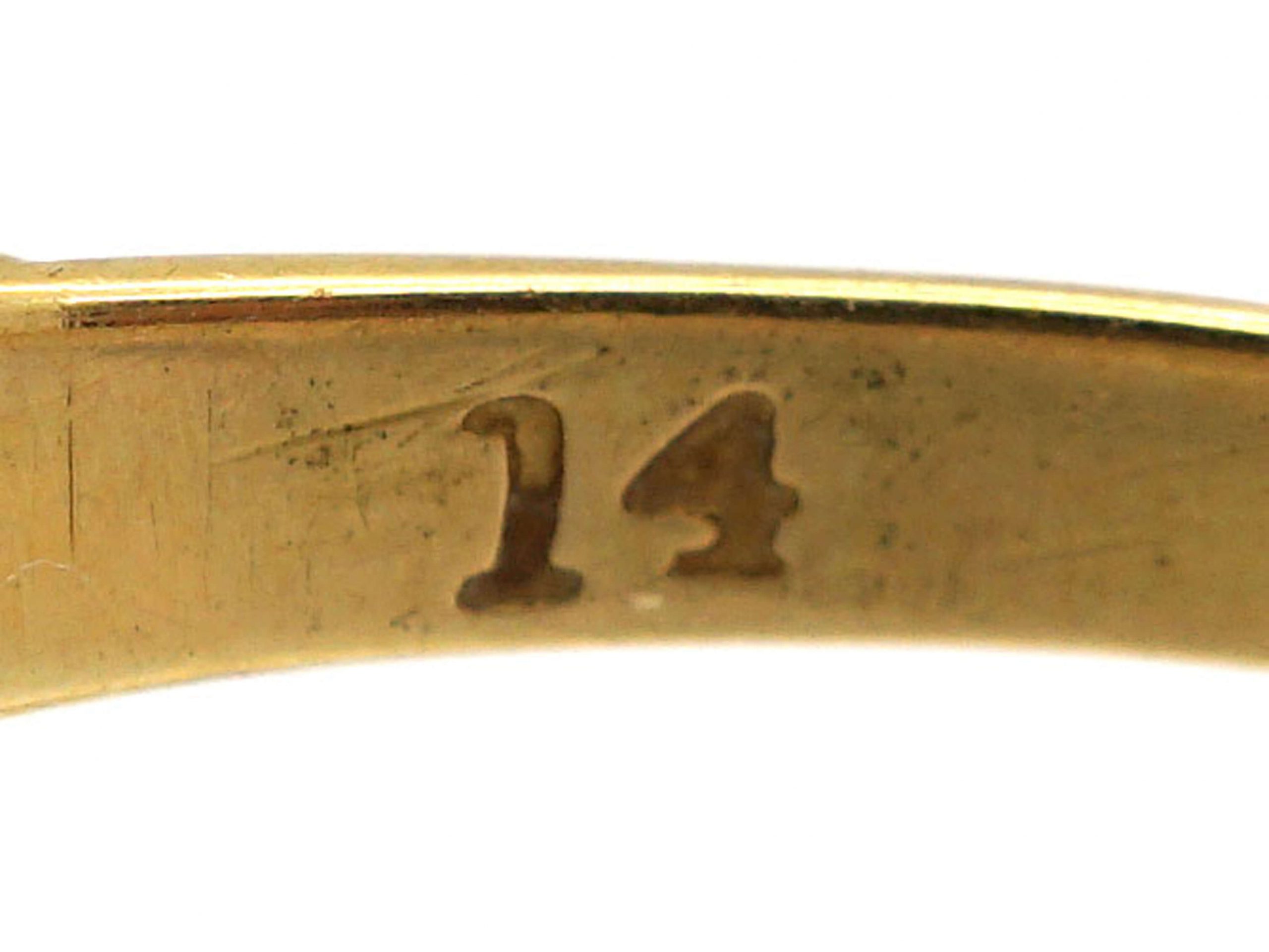 Edwardian 18ct Gold, Five Stone Old Mine Cut Diamond Ring (907T) | The ...