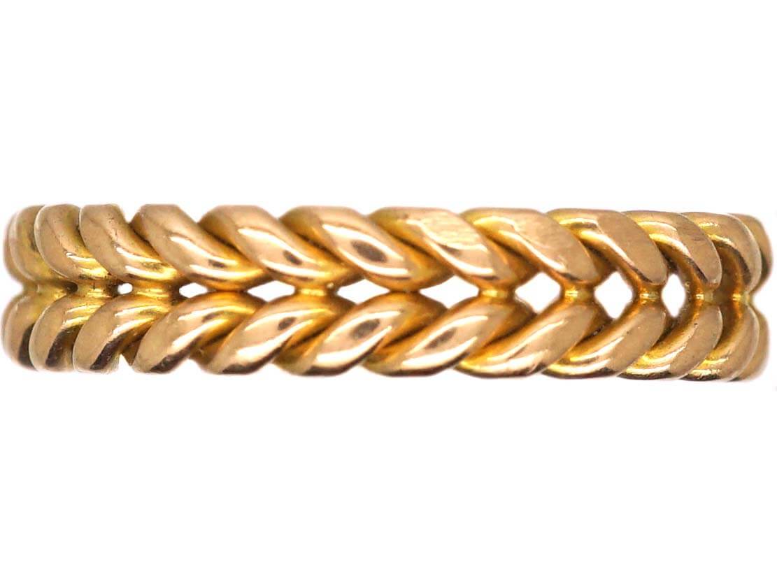 Edwardian 18ct Gold Illusion Ring (435U) | The Antique Jewellery Company